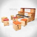 Bene PIXEL Modular Storage and Seating | PIXEL Modular Storage and ...