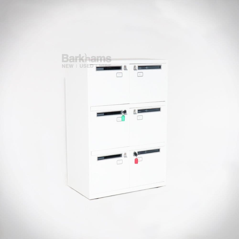 Bisley SystemFile Lockers | Bisley lockers | Lockers with postal slot