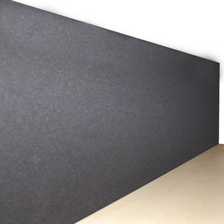 Black desk mounted screen 1600 wide | desk partitioning | divider for desk