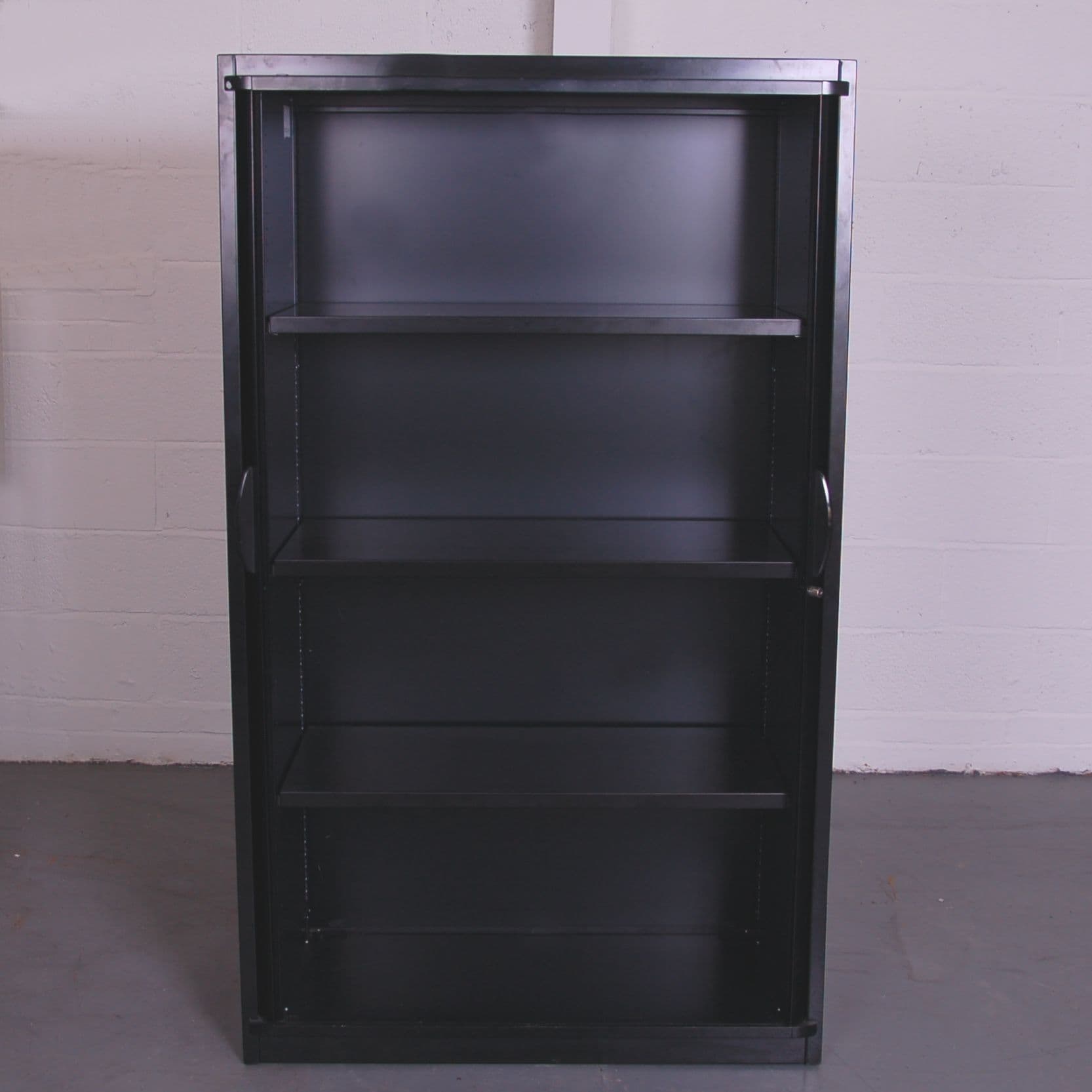 Black Steelcase Tambour Unit | 0 | 0