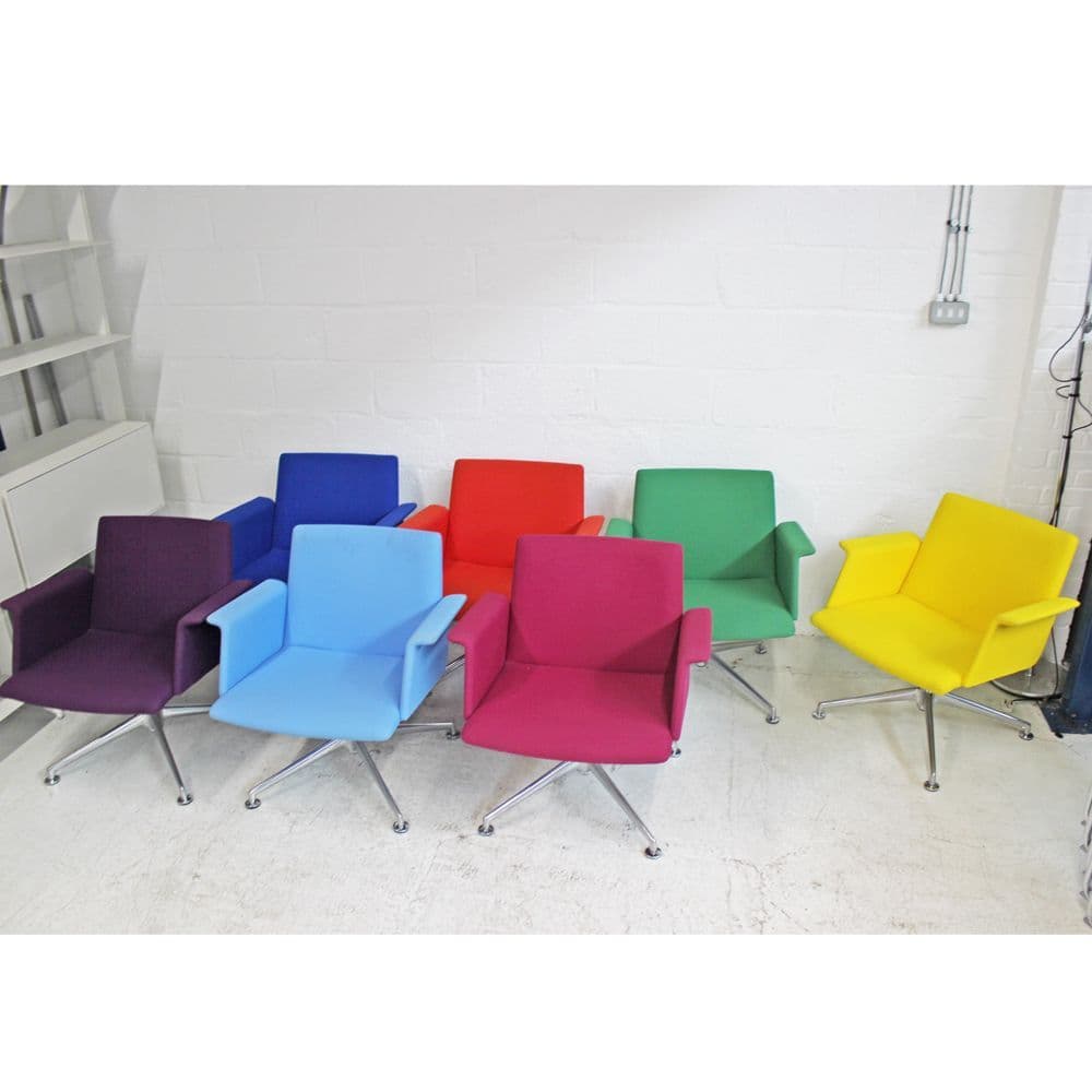 Brunner Fina Lounge Chair | Colourful Chair | Swivel Armchair