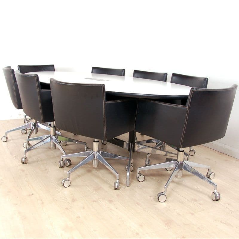 Charles Eames Meeting table with Segmented Base