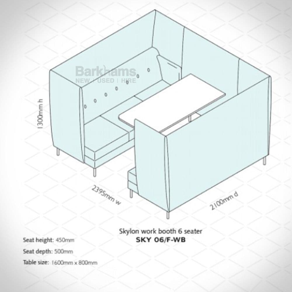 Davison Highley Meeting Booth| Meeting Booth by Davison Highley| Grey ...