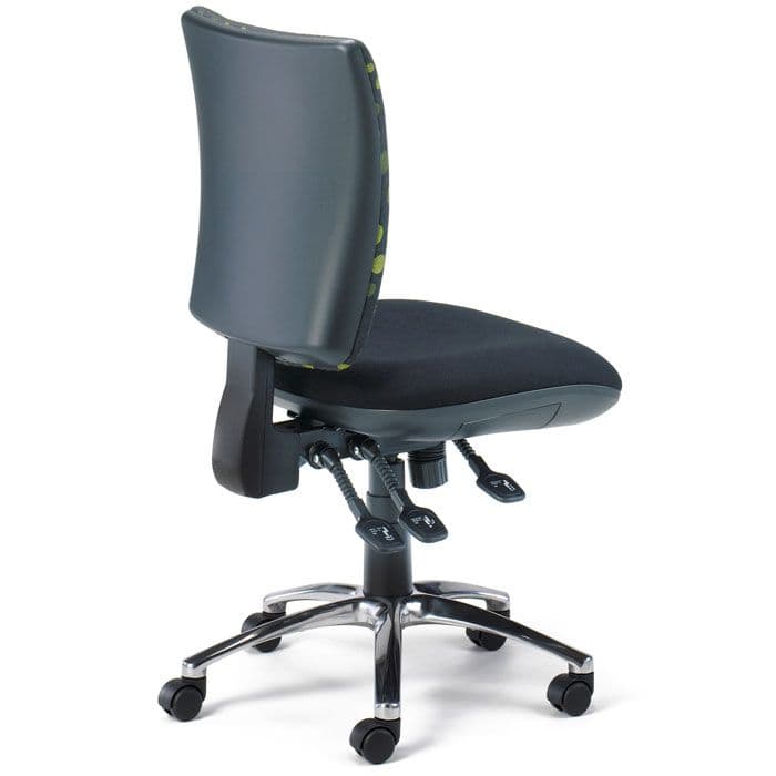 Deep Cushioned Operator Chair | swivel chair on wheels | computer chair ...