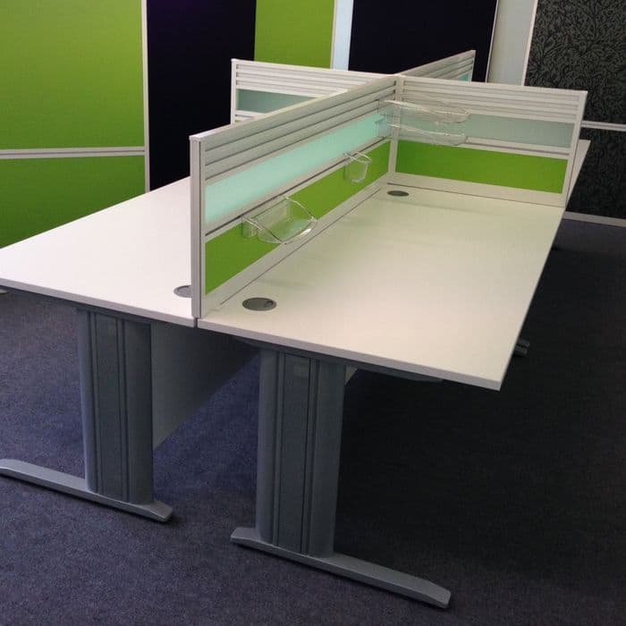 Desk Mounted Screen with Tool Rail (+ various other options) | desk ...