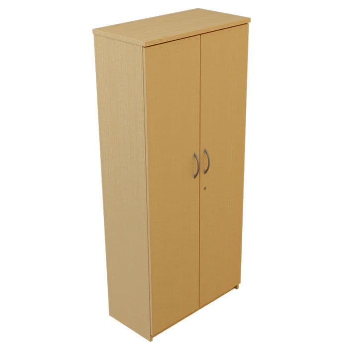 Double Doored Cupboard Storage | tall office cupboard | wooden cupboard