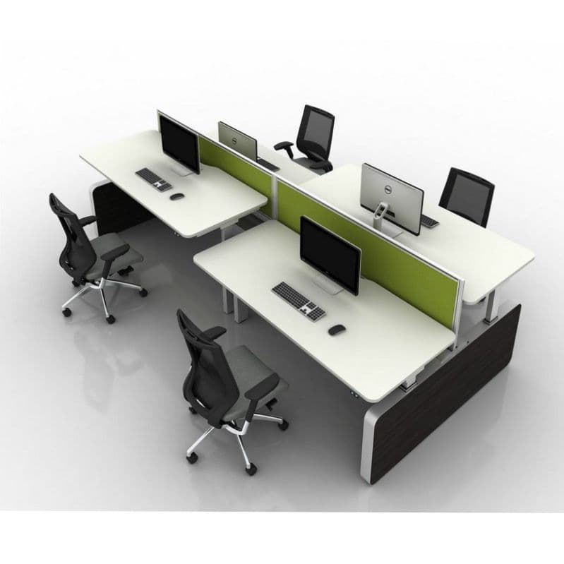 Electric Height Adjustable Bench Desk | standing bench desk | sit stand ...