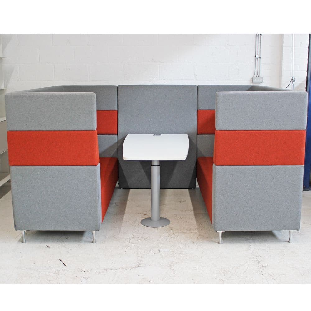 Elite Plus High Back Meeting Booth | Meeting Pod | Acoustic Meeting Booth