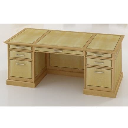 Executive Panel Ended Desk | directors desk | wooden managers desk