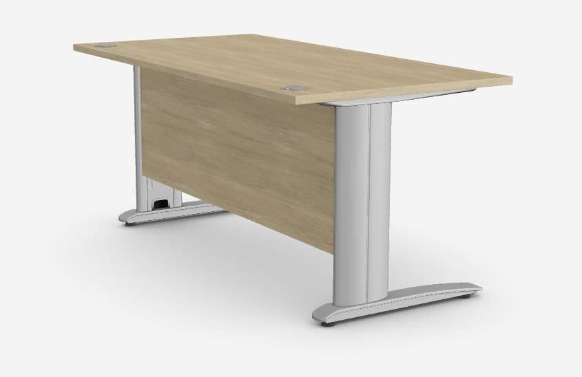 Flex 2.0 Cantilever Desk | New Cantilever Workstation Desk with Cable ...