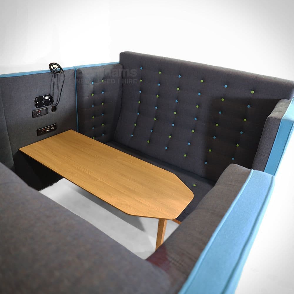 Frovi Jig Cave Booth in Blue| Blue Frovi Jig Cave Booth| Jig Cave Booth ...