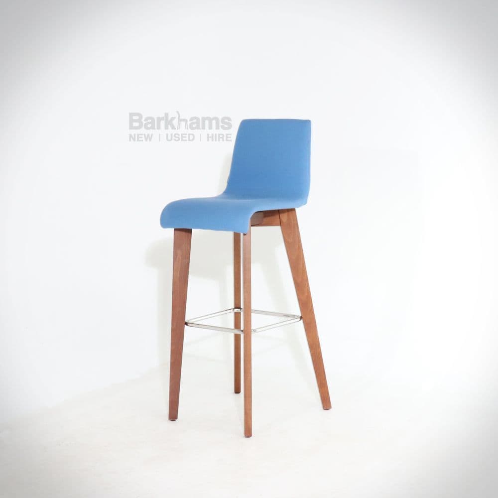 Frovi Jig Stool Blue | Oak Stool | Jig stool | Frovi stool