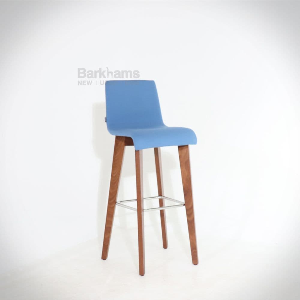 Frovi Jig Stool Blue | Oak Stool | Jig stool | Frovi stool