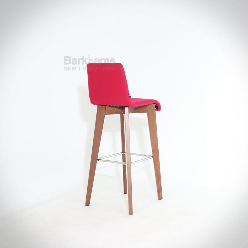 Frovi Jig Stool Red | Oak Stool | Jig stool | Frovi stool