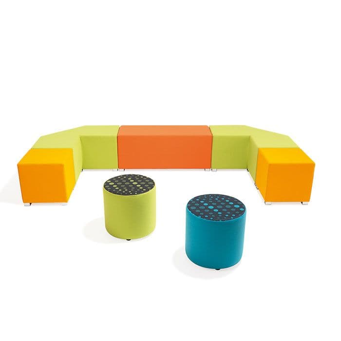 Funky Modular Reception Shapes | reception furniture | colourful ...