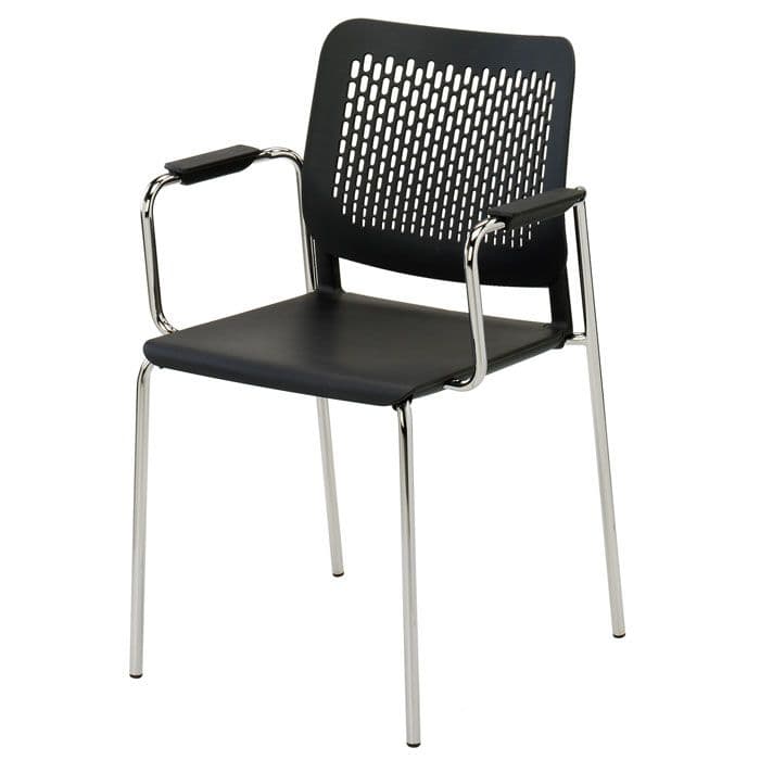 Funky Plastic Stacking Chair | plastic caf_ chair | colourful ...