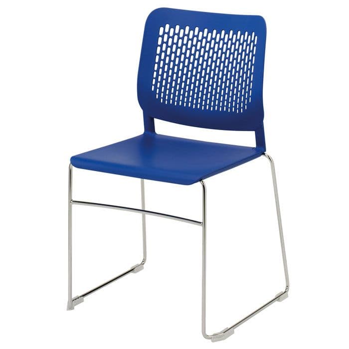 Funky Plastic Stacking Chair | plastic caf_ chair | colourful ...
