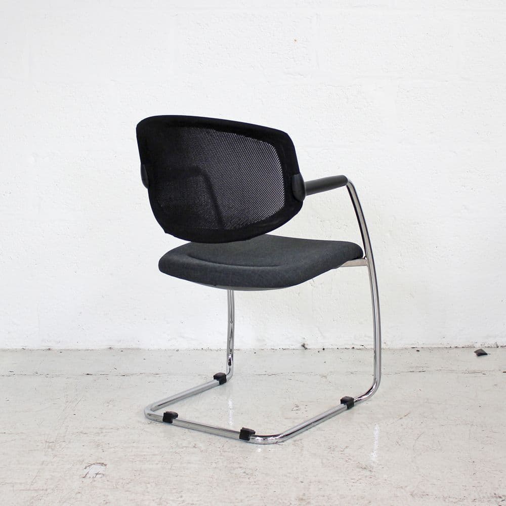 Giroflex G16 - Dark Grey | Mesh Back Chair | Mesh Meeting Chair