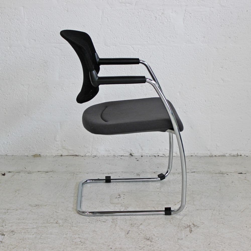 Giroflex G16 - Light Grey | Mesh Back Chair | Mesh Meeting Chair