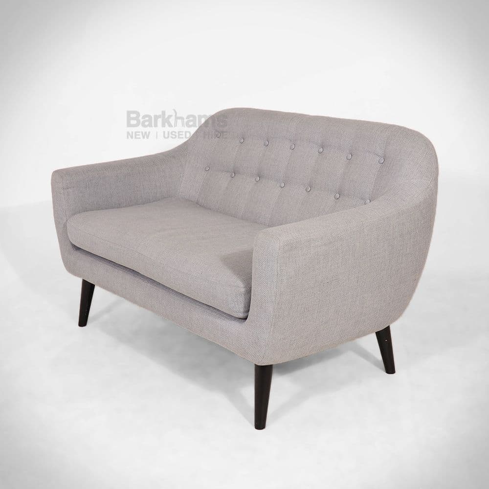 Grey Double Sofa| 2 Person Double Sofa in Grey| Double Sofa in Grey
