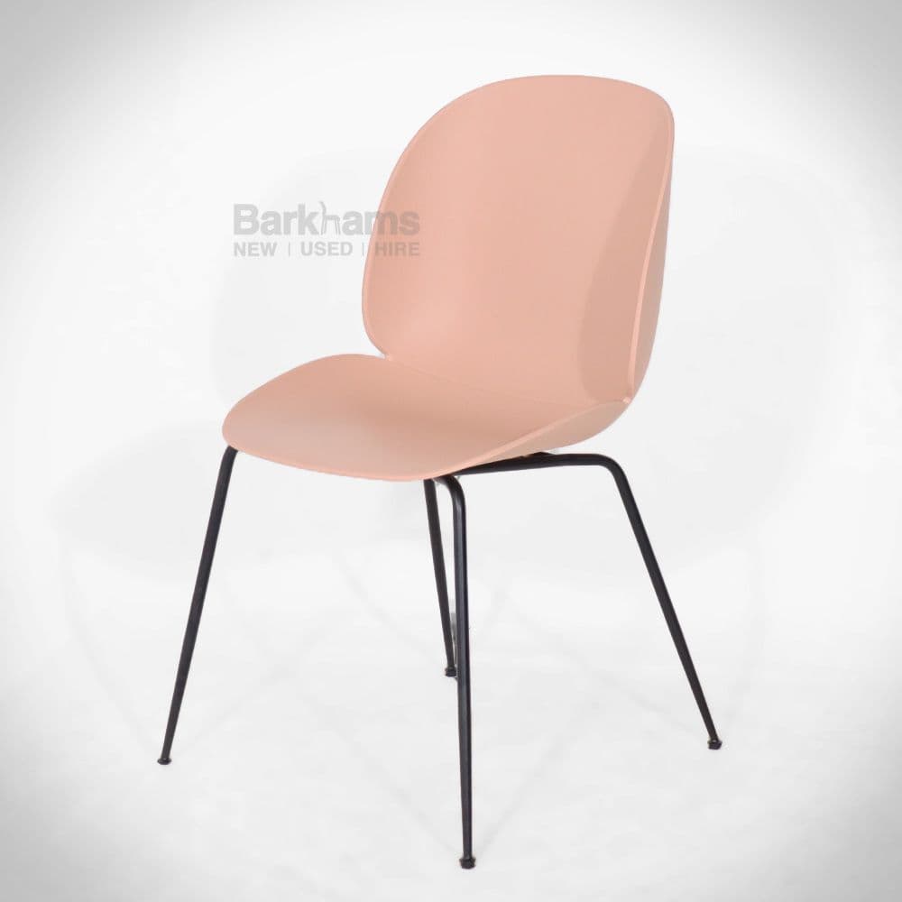Gubi Beetle Chair in Pink| Pink Gubi Beetle Meeting Chair| Meeting ...
