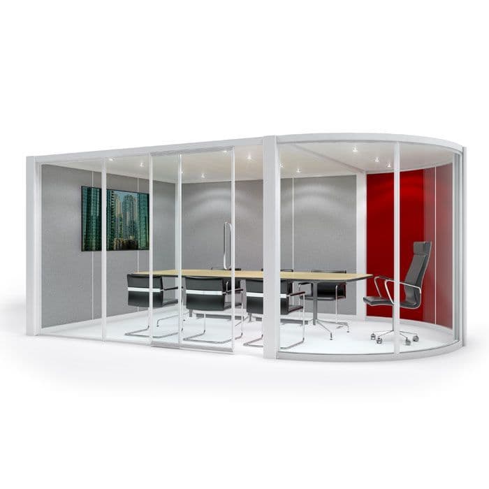 Half Loop Free Standing Meeting Pods | office meeting room | privacy ...