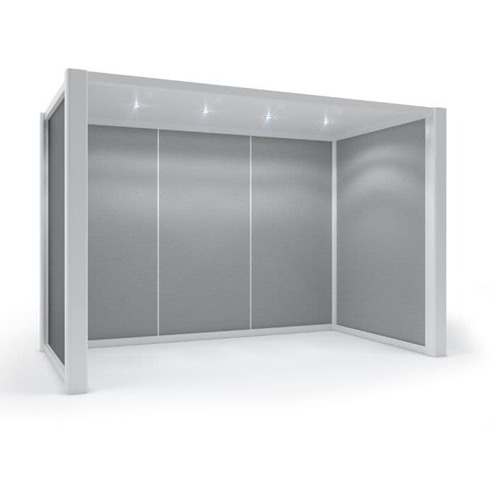 Half Square Office Pod System | office freestanding pod | privacy pod