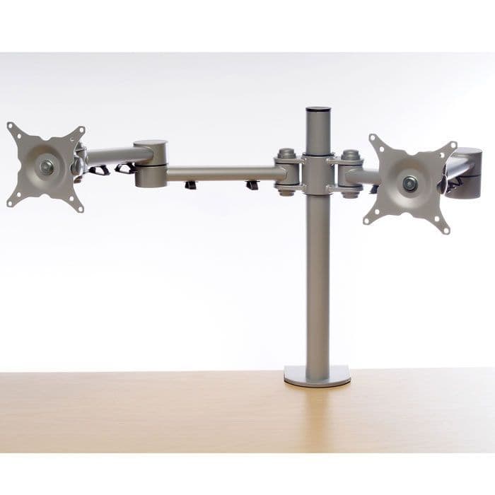 Height Adjustable Flat Screen Dual Monitor Arm | dual monitor arm ...