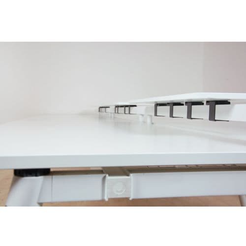 Herman Miller ABAK Bench Desk | white desk for multiple users | office ...