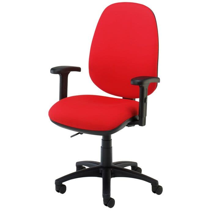 High Back Operator Chair with Inflatable Lumbar Support | computer ...