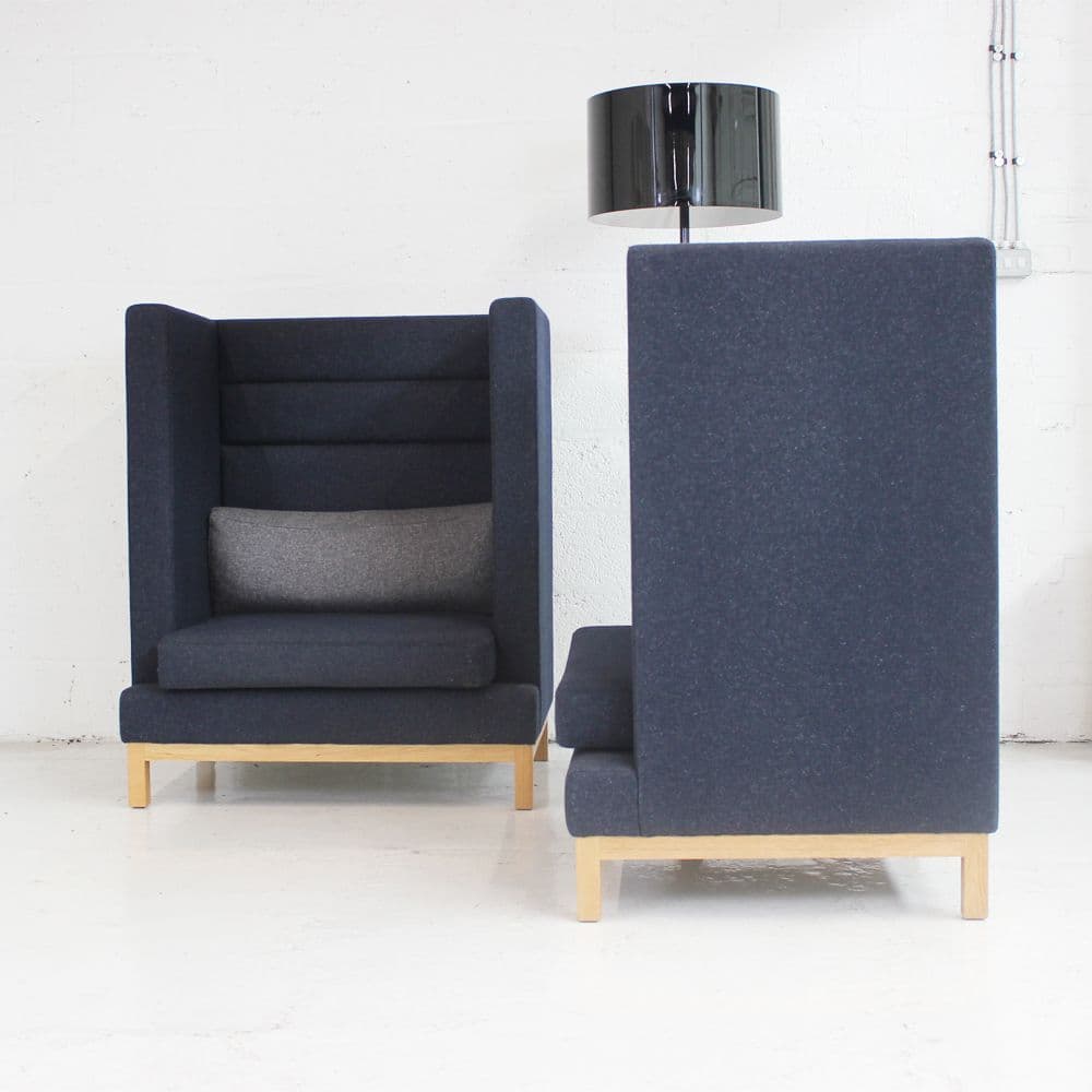 High Back Reception booths | office pods | pod seating