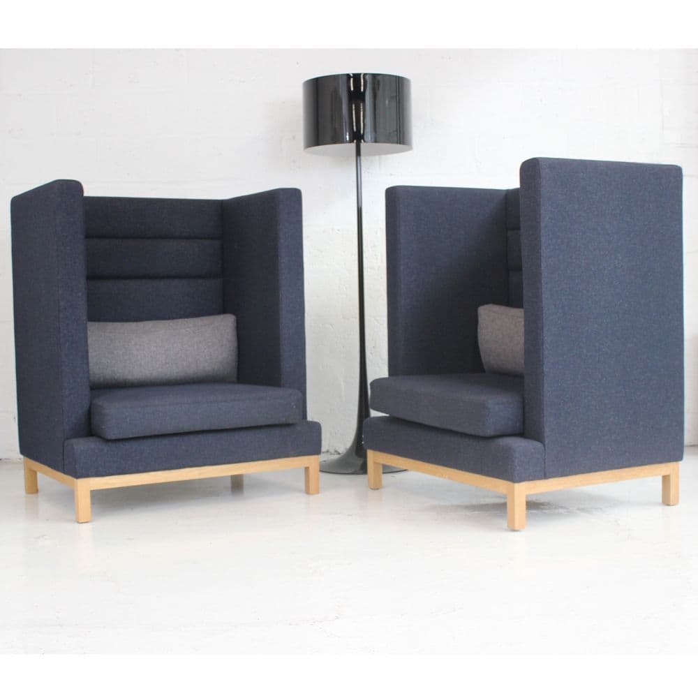 High Back Reception booths | office pods | pod seating