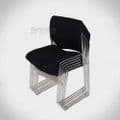 Howe 40/4 Stacking Chair – No Arms | black meeting chair | stacking ...