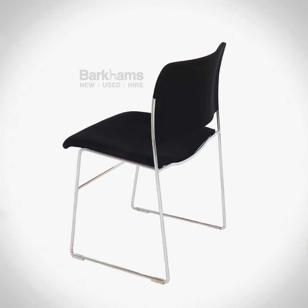 Howe 40/4 Stacking Chair – No Arms | black meeting chair | stacking ...