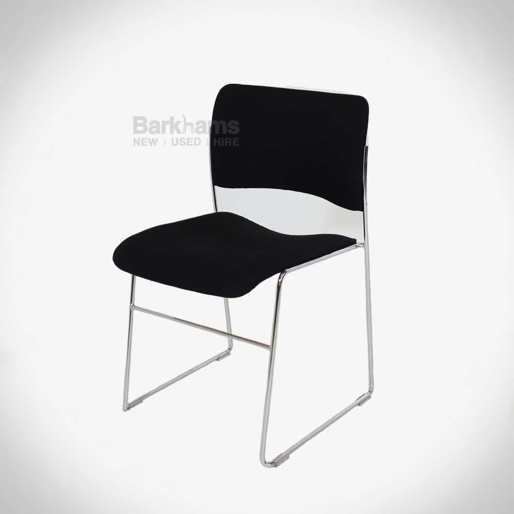 Howe 40/4 Stacking Chair – No Arms | black meeting chair | stacking ...