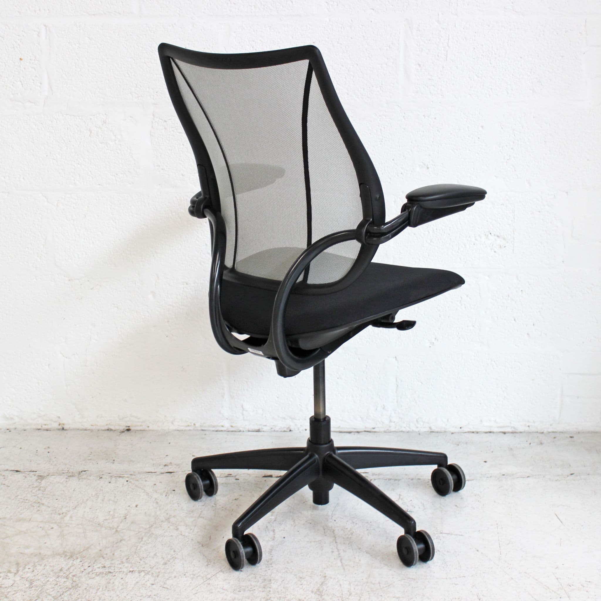 Humanscale Liberty Chair | Black Operator Chair | Mesh Computer Chair