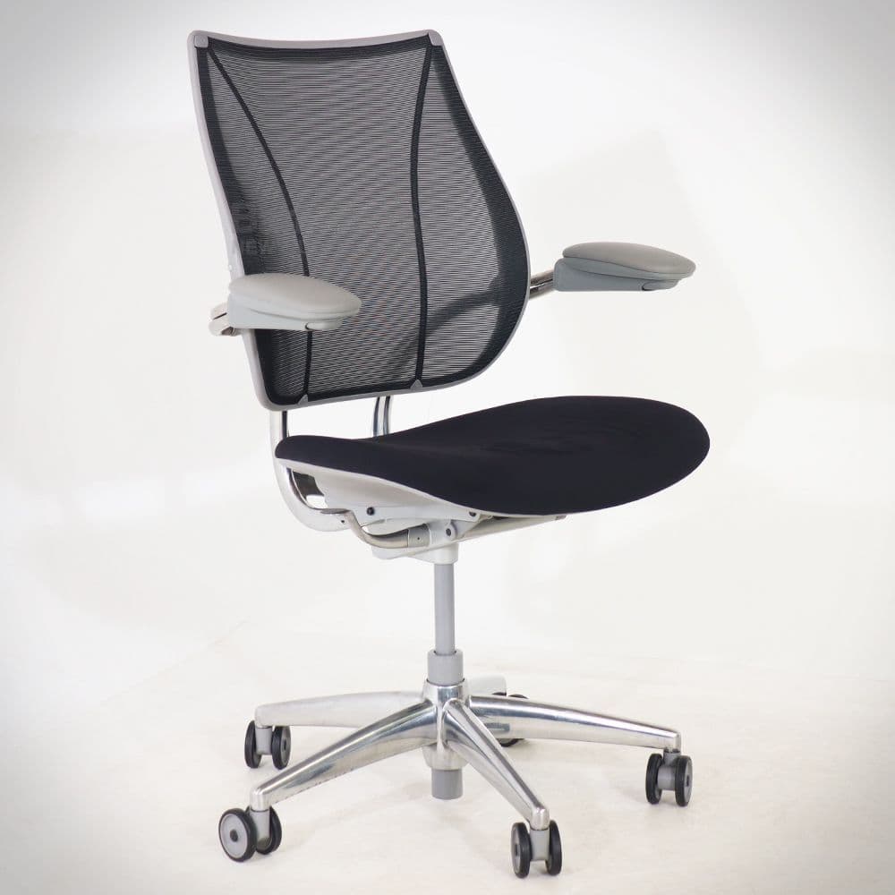 Humanscale Liberty Task Chair with Grey Arms| Grey Liberty Chair by ...
