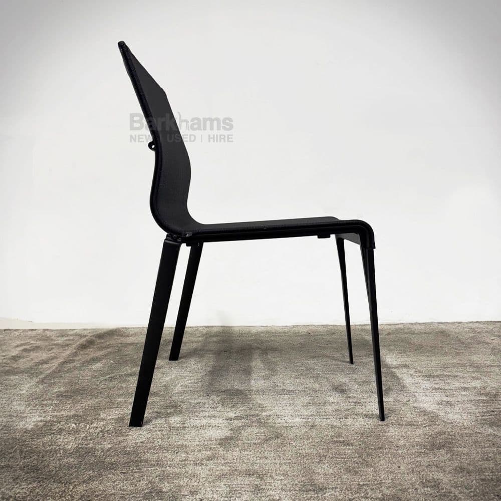 ICF Stick ATK 800 Chair | Used ICF Mesh Meeting Chair | Black Mesh ...