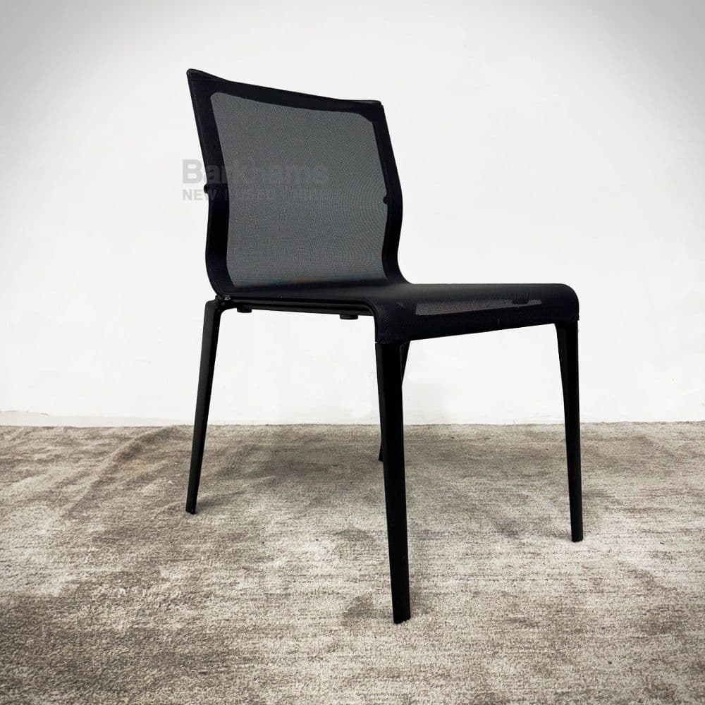 ICF Stick ATK 800 Chair | Used ICF Mesh Meeting Chair | Black Mesh ...