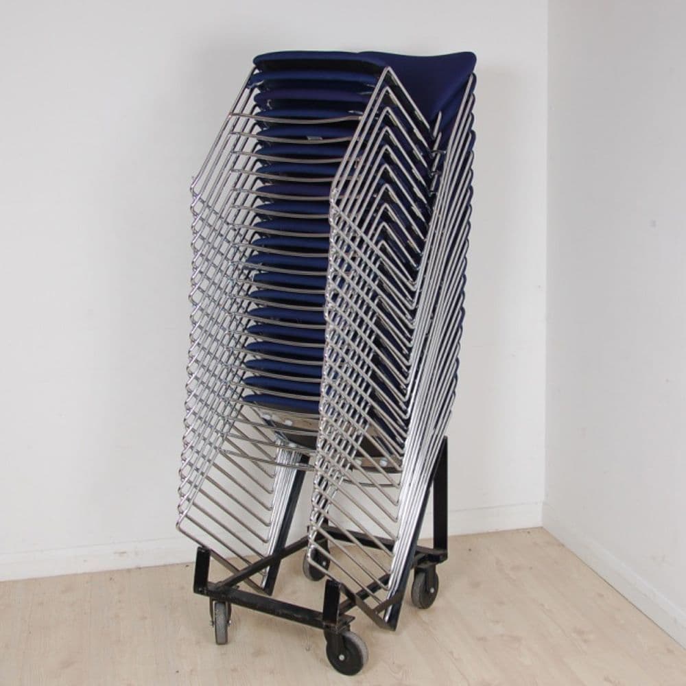 KI Perry Stacking Meeting Chair | Stacking meeting chair | chrome frame ...