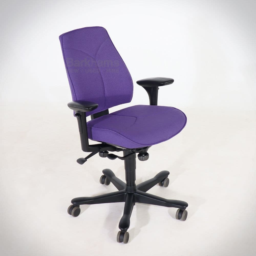 Kinnarps 6000 Purple Task Chair| Kinnarps Operator Chair in Purple ...