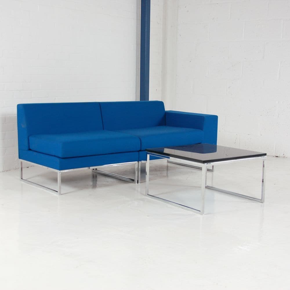 LAYLA designed by Boss Design | Blue sofa | Reception office sofa