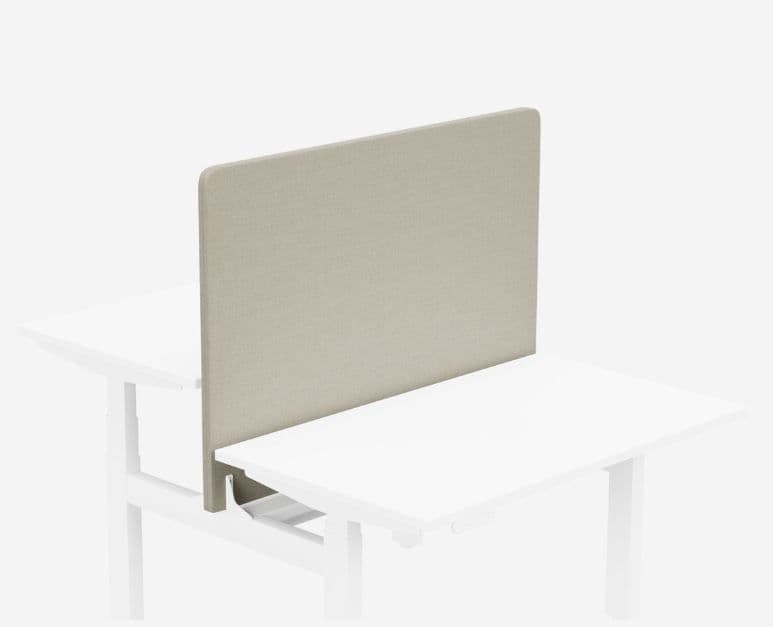 Leap Bench Screen | Desk Partition for Sit-Stand Bench Desk ...