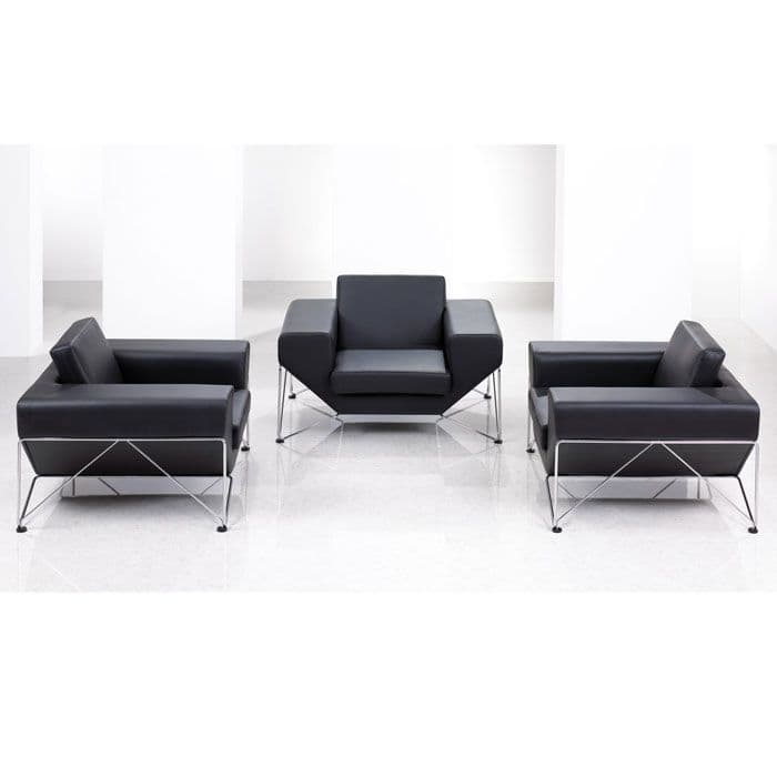 Leather Reception Seating