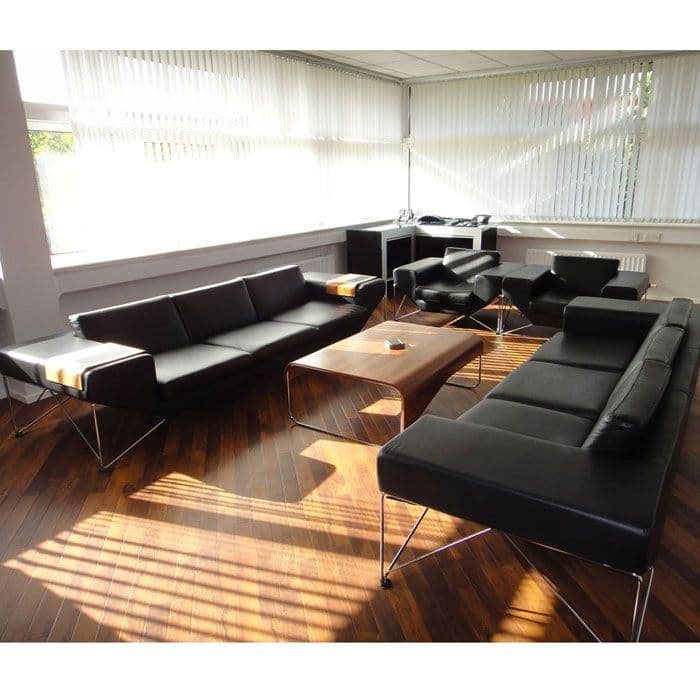 Leather Reception Seating