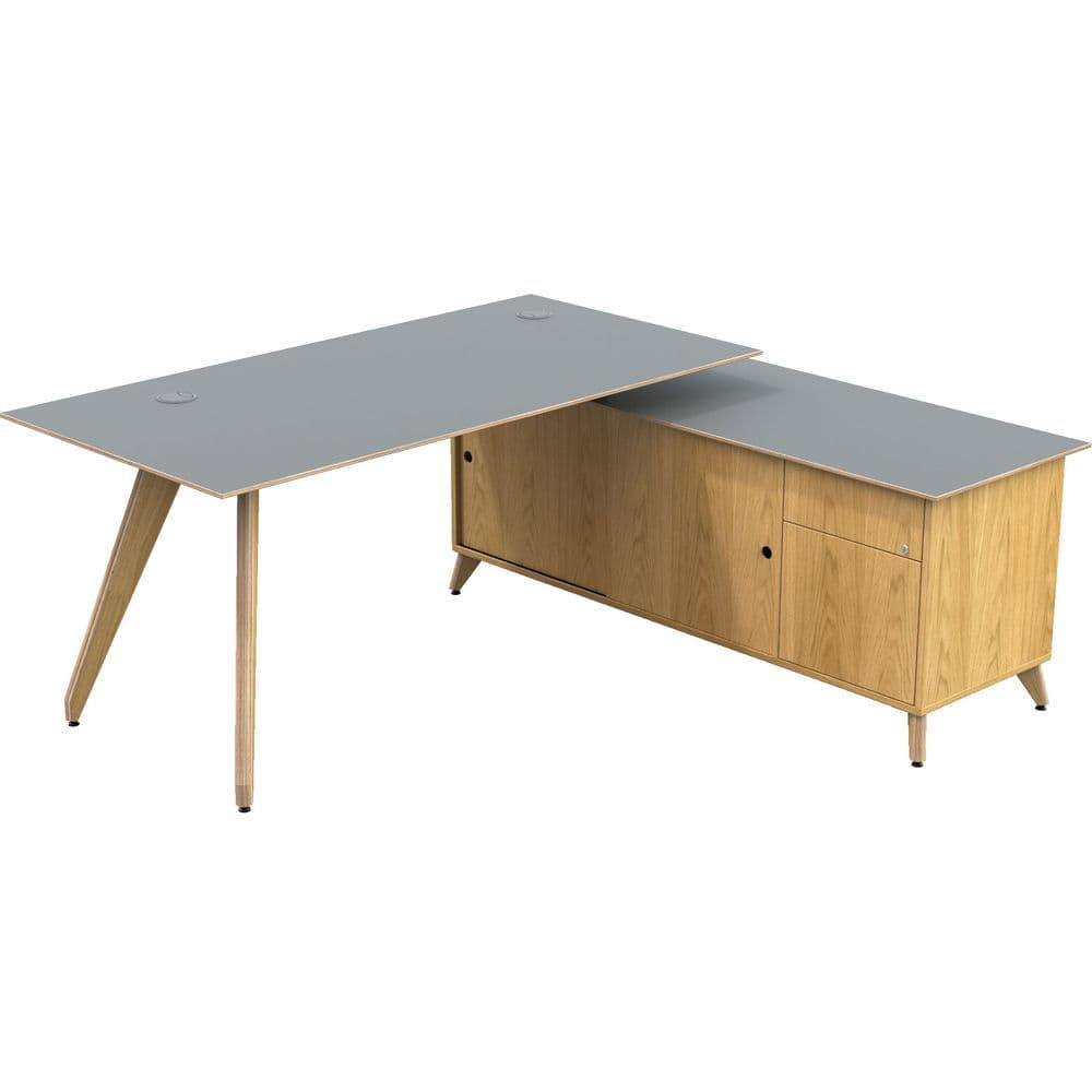 Ligni Executive Workstations | Wooden Desk | Modern Desk