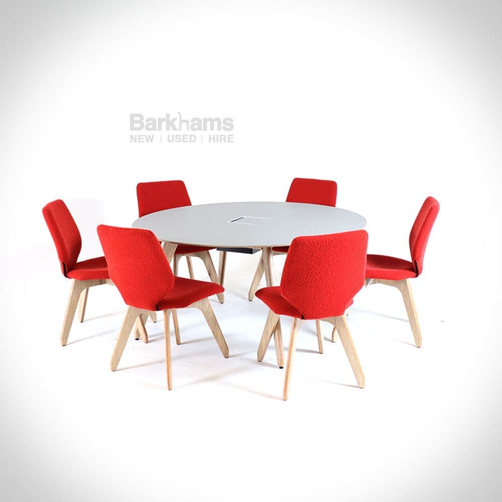 Ligni Meeting Table & Chairs Set | Ligni Round Table Set | Ligni ...