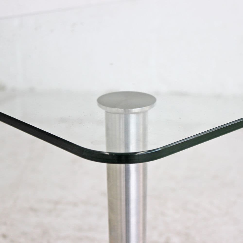 Long Rectangular Glass Coffee Table | Low Glass Table | Glass Table