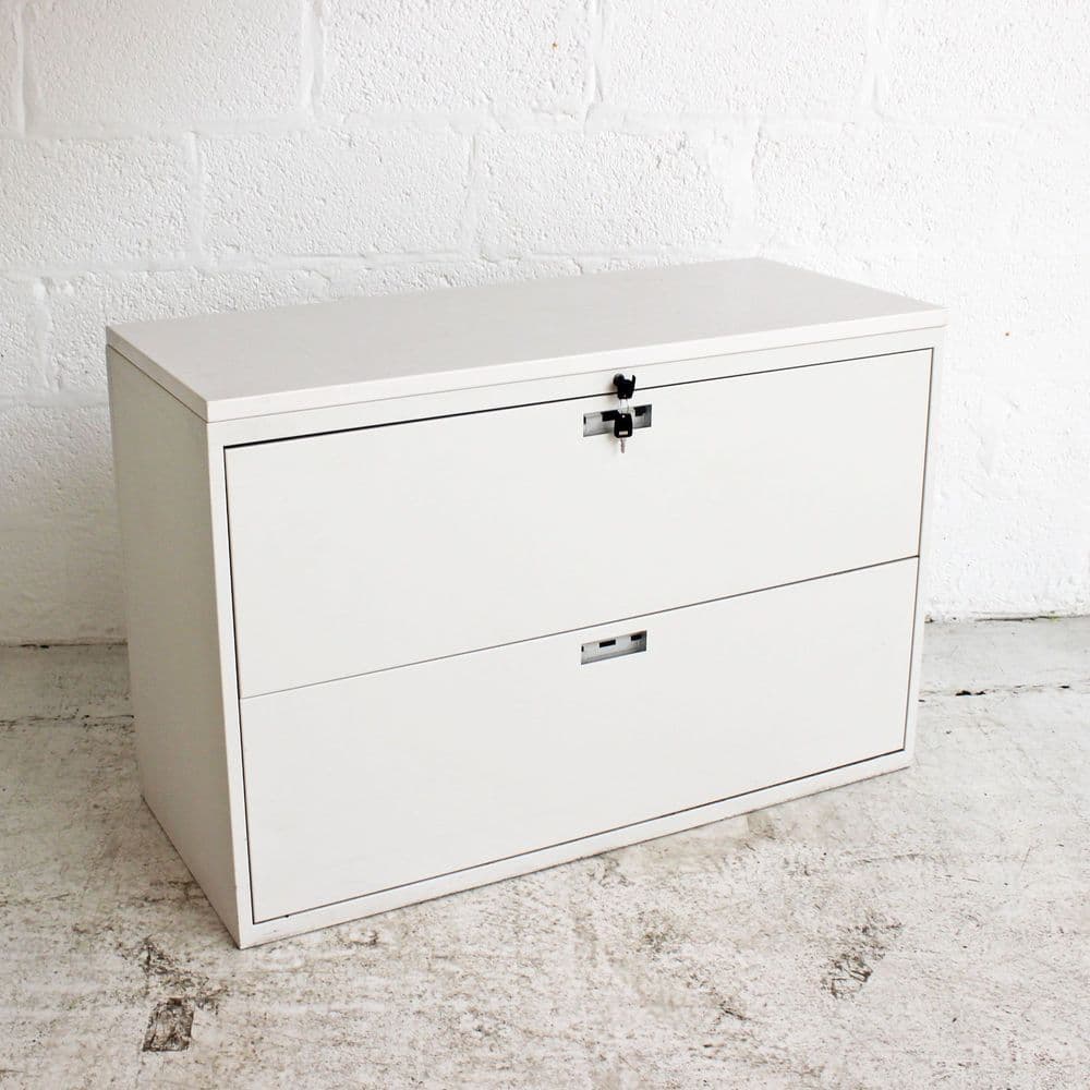 Maine Two Drawer Side Filer | Small Filing Cabinet | Low Office Drawers