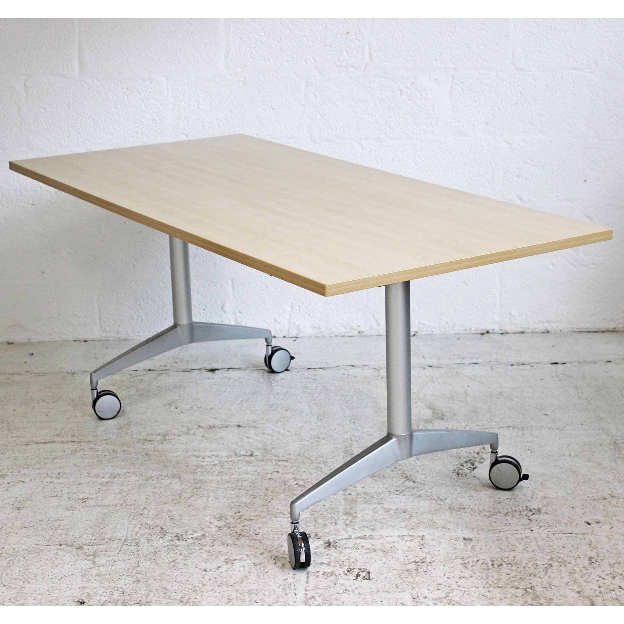 Maple MFC Flip Top Table | MFC Flip Top Table | Maple Flip Top Meeting ...